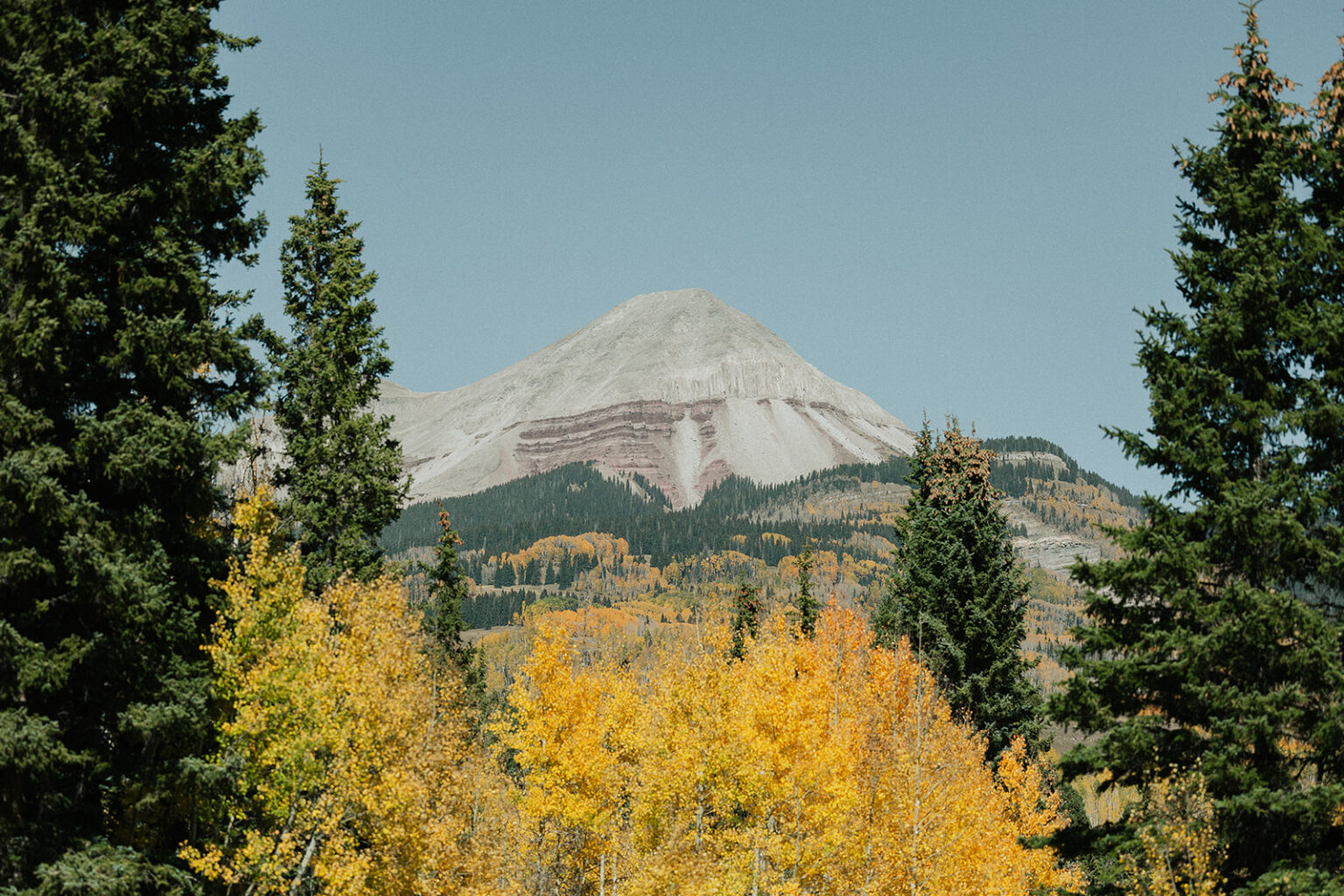 Purgatory Resort Wedding: Fall at Engineer Meadows